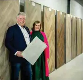 Primeur voor Europa: panelen uit mix van kalksteen en kunststof ...