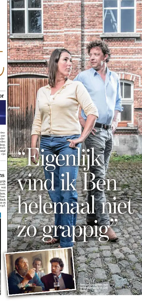 Ben Segers en Lenny Van Wesemael - PressReader
