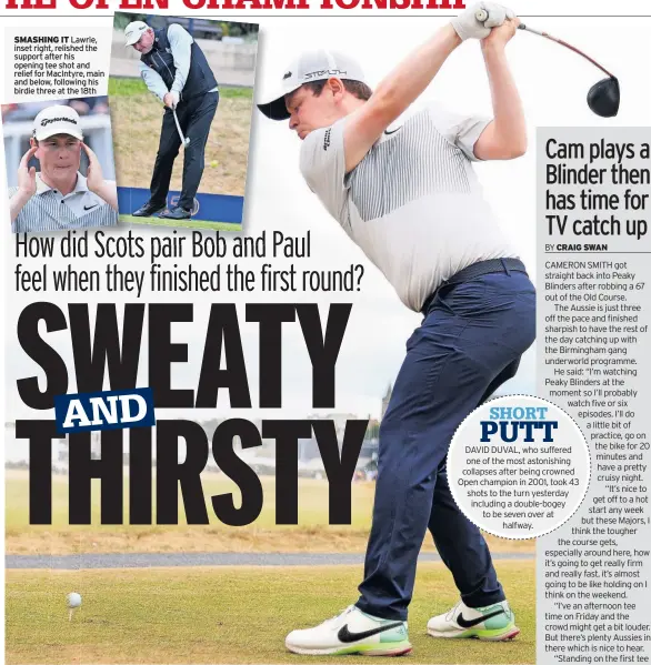 SWEATY THIRSTY AND - PressReader