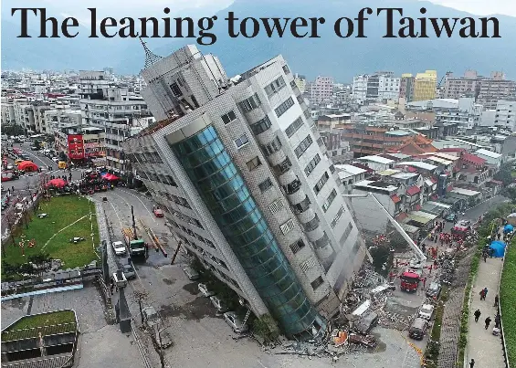 The leaning tower of Taiwan - PressReader