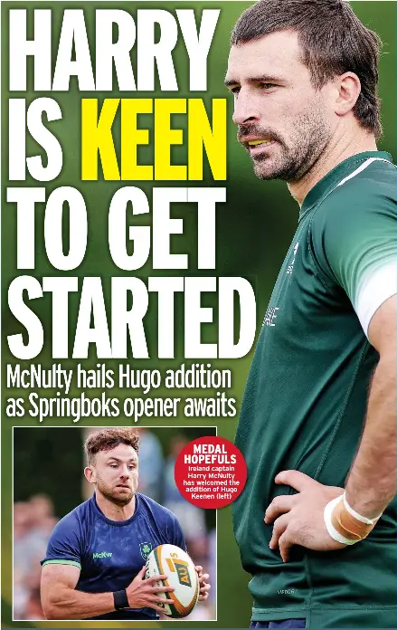 HARRY IS KEEN TO GET STARTED - PressReader