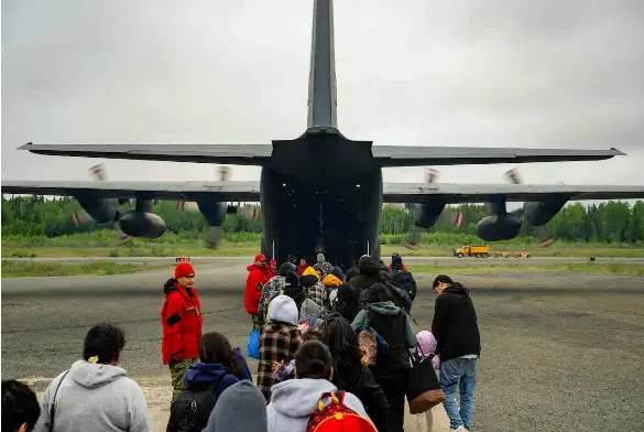 Wildfire near Sandy Lake First Nation a ' sleeping giant' as evacuation ...