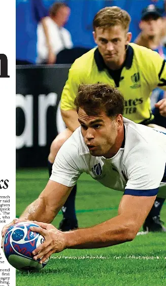 Penaud try gets party in Paris off to flying start - PressReader