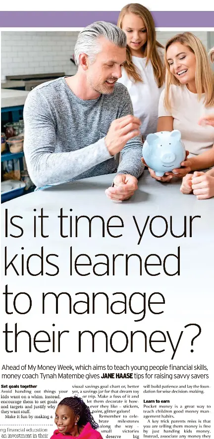 Is it time your kids learned to manage their money? - PressReader