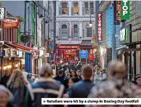 FTSE 100 rises despite poor Boxing Day sales - PressReader