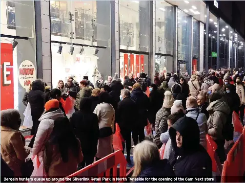 Bargain hunters brave cold for sale - PressReader