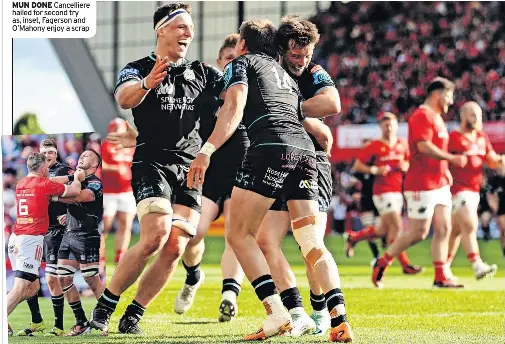 WARRIORS DO A MUNSTER MASH - PressReader