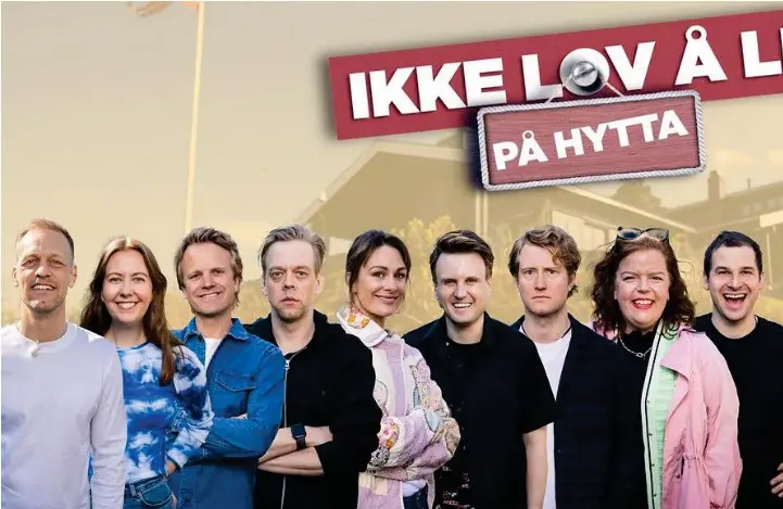 «Ikke lov å le på hytta» ligner serie på Amazon Prime - PressReader