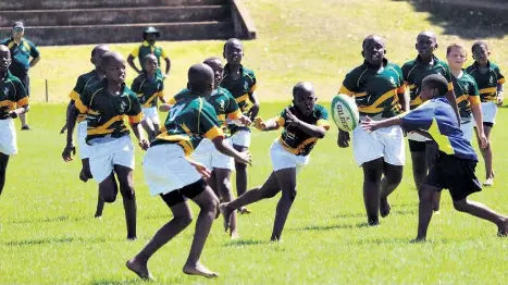 Schoolboy rugby action in Empangeni - PressReader