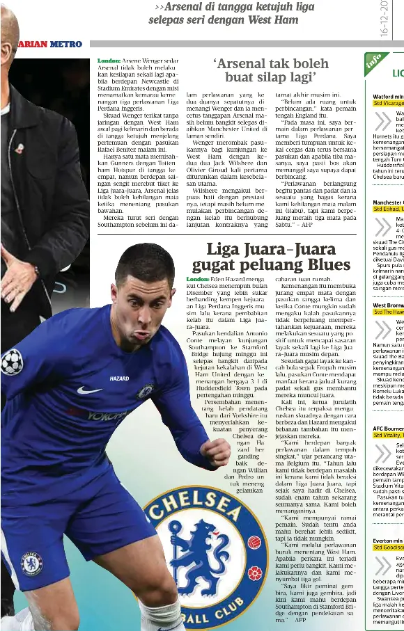 ‘Arsenal tak boleh buat silap lagi’ - PressReader