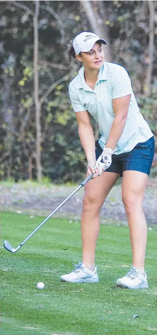 Ash sets sights on golf glory - PressReader