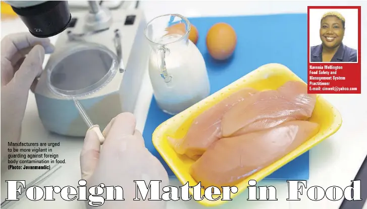 Foreign Matter in Food - PressReader