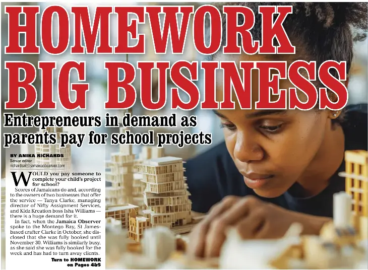 HOMEWORK BIG BUSINESS - PressReader