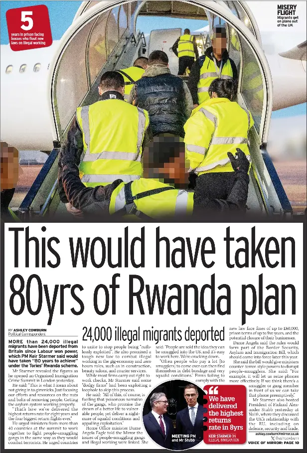 This would have taken 80yrs of Rwanda plan - PressReader