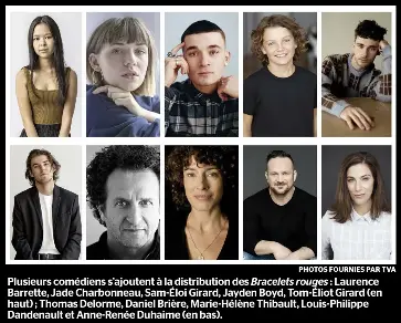 Les bracelets rouges : la troisième saison sera la dernière - PressReader