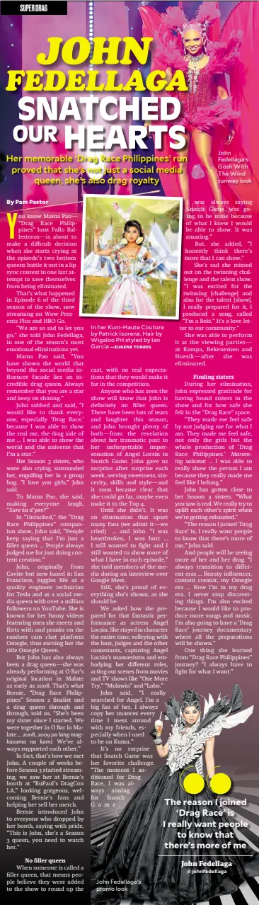 JOHN FEDELLAGA SNATCHED OUR HEARTS - PressReader