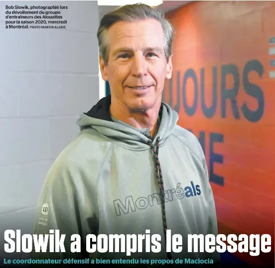 Slowik a compris le message - PressReader