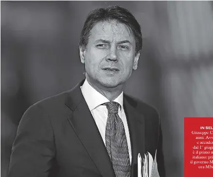 GIUSEPPE CONTE La storia dell’uomo che parla al Paese - PressReader