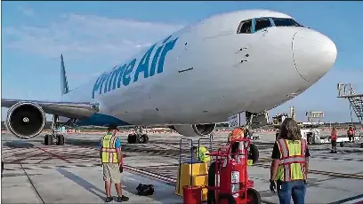 Closer look: Amazon workers seek union at CVG airport, - PressReader