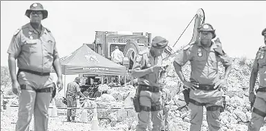 POLICE DENY DETONATING EXPLOSIVES - PressReader