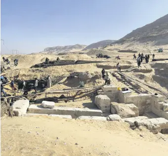 Ancient Egyptian pharaoh’s tomb discovered near Nile River - PressReader