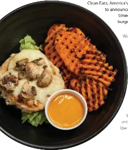 CLEAN EATZ RETURNS WARREN’S TURKEY BURGER TO CAFÉ MENUS NATIONWIDE ...
