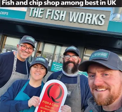 Fish and chip shop among best in UK - PressReader