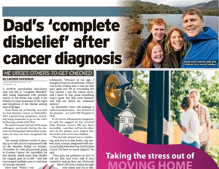 Dad’s ‘complete disbelief’ after cancer diagnosis - PressReader