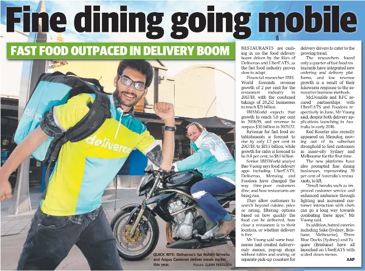Fine dining going mobile - PressReader