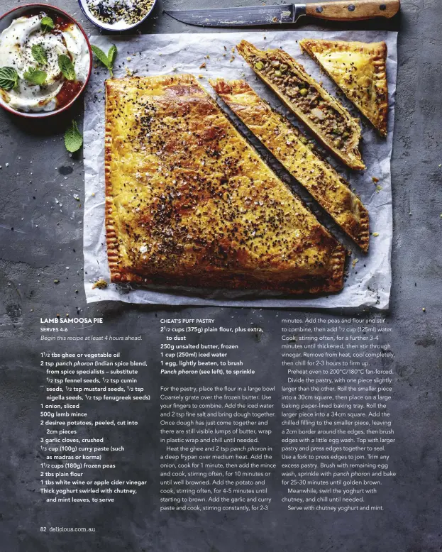 LAMB SAMOOSA PIE - PressReader