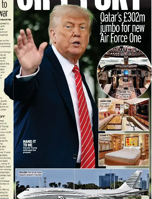 TRUMP JET GIFT FURY - PressReader