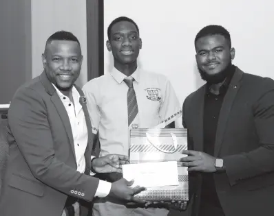 St James boys thrilled by scholarshi­ps from youth mentor - PressReader