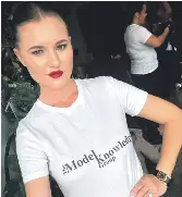 Groot stad, blink liggies goed vir model Wilhrisca - PressReader