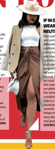 TIPS ON HOW TO DRESS CLASSY - PressReader