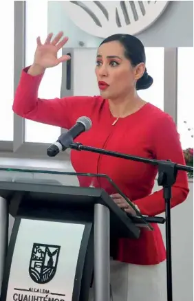 Presenta Sandra Cuevas denuncia - PressReader