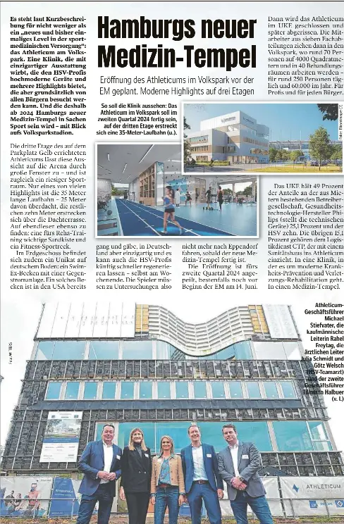 Hamburgs neuer Medizin-Tempel - PressReader