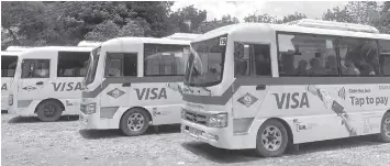Cebu modern jeeps go cashless with Visa - PressReader
