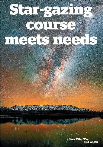 Star-gazing course meets needs - PressReader