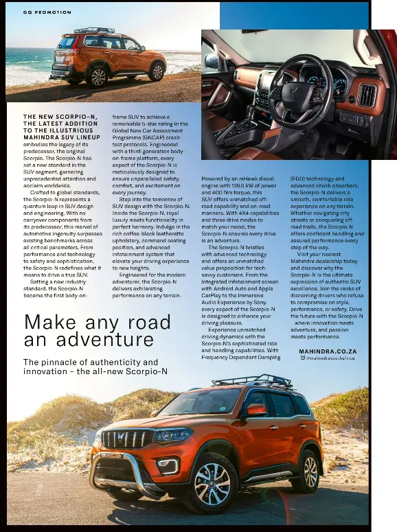 Make any road an adventure - PressReader