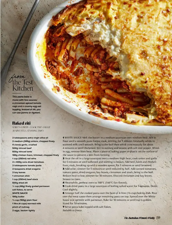 Baked ziti - PressReader