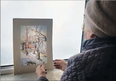 An unknown painter near the front line | Arkansas Democrat-Gazette ...