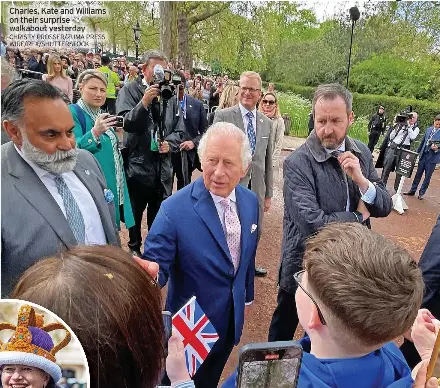 ‘BRILLIANT,ECSTATIC ANDDELIGHT­ED’WITH AROYALHAND­SHAKE - PressReader