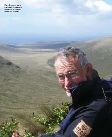 Weather man’s passion for science and community - PressReader