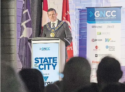 Siscoe delivers optimistic state of the city address - PressReader