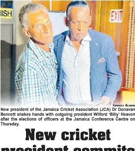 New cricket president commits to youth - PressReader