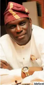 Gboyega Adefarati Reclaims Mandate - PressReader
