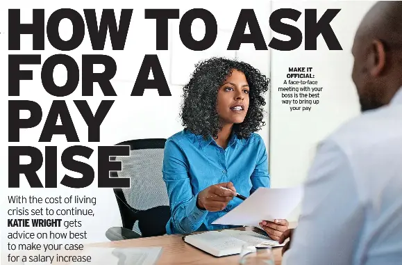 HOW TO ASK FOR A PAY RISE - PressReader