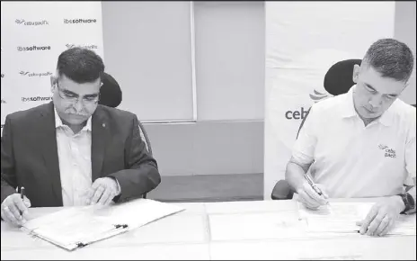 CEBU PACIFIC, IBS SOFTWARE INK PARTNERSHI­P: - PressReader