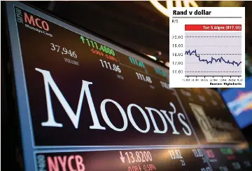 Moody’s dire warning of load shedding’s effect on economy - PressReader