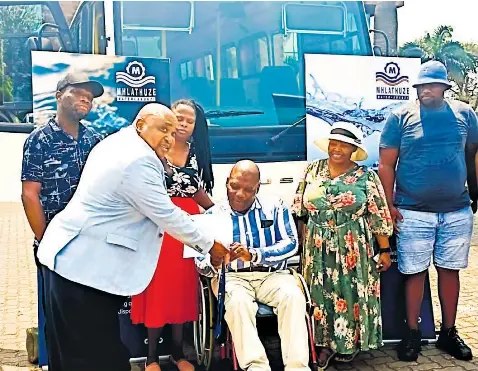 Water utility donates ‘wheel’ deal to eSikhaleni non-profit - PressReader
